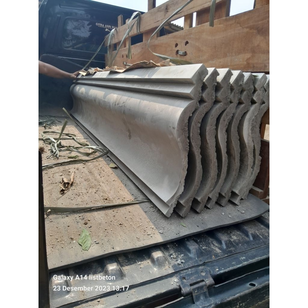 Jual lisplang beton minimalis 25 cm x 200 cm | Shopee Indonesia