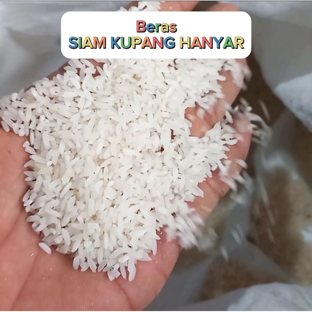 Jual Beras SIAM KUPANG HANYAR - beras lokal dari kalimantan. beras enak ...