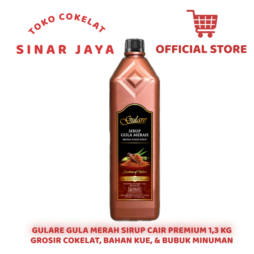 Jual Gulare Gula Merah Cair (Sirup Gula Merah) 1300 ML / Brown Sugar ...