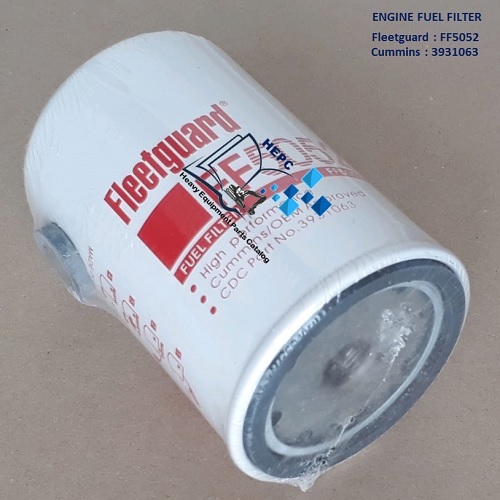Jual Fuel Filter Engine Cummins 3931063 - Fleetguard Fuel Filter FF5052 ...