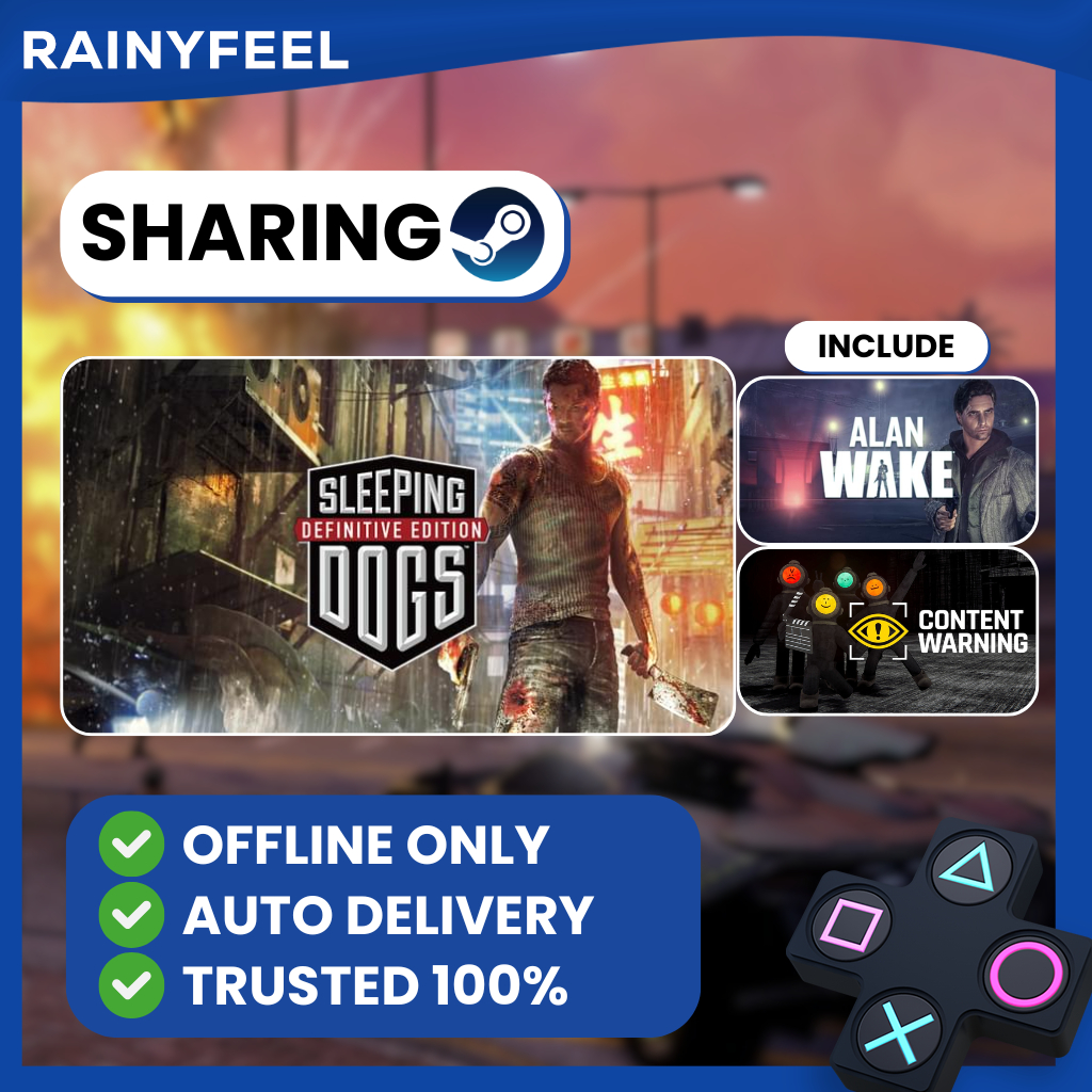 Jual [BONUS STEAM KEY] Sleeping Dogs: Definitive Edition (Sharing Alan ...