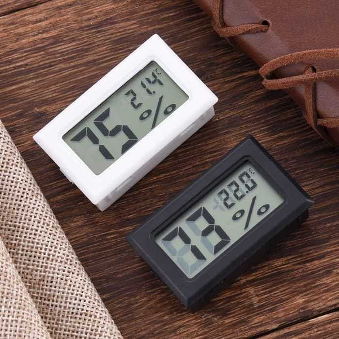 Jual Termometer Hygrometer Digital Mini / Thermometer Suhu Dan ...