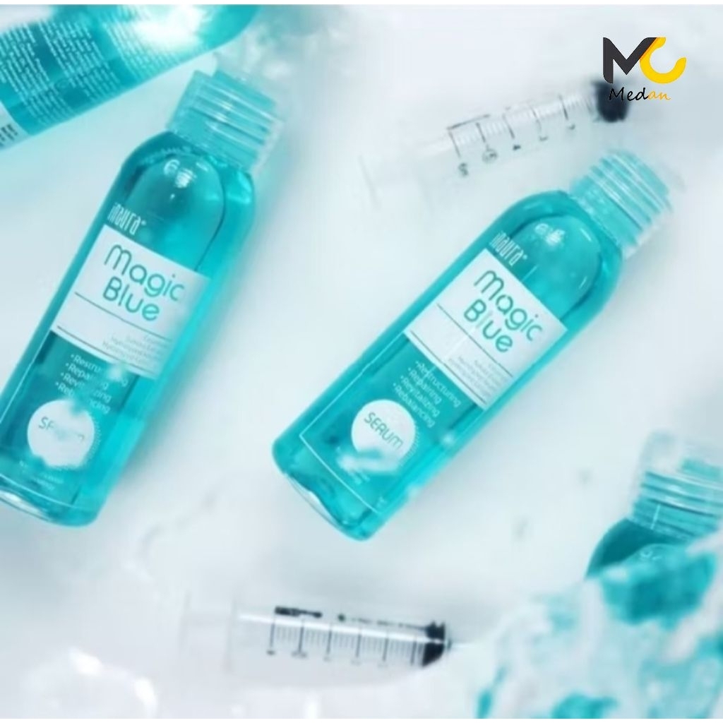 Jual Inaura Magic Blue Serum 90ml | Shopee Indonesia