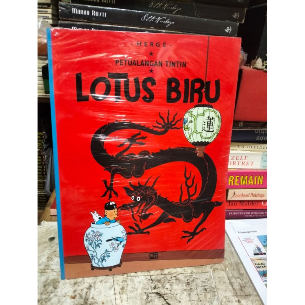 Jual Komik Cergam PETUALANGAN TINTIN Lotus Biru By Herge | Shopee Indonesia