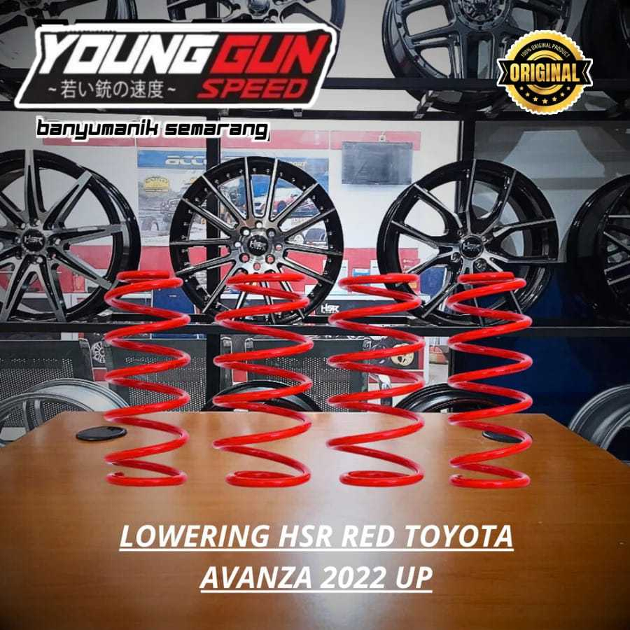 Jual spiral lowering kit hsr wheel buat avanza 2022 up - per ceper pnp ...