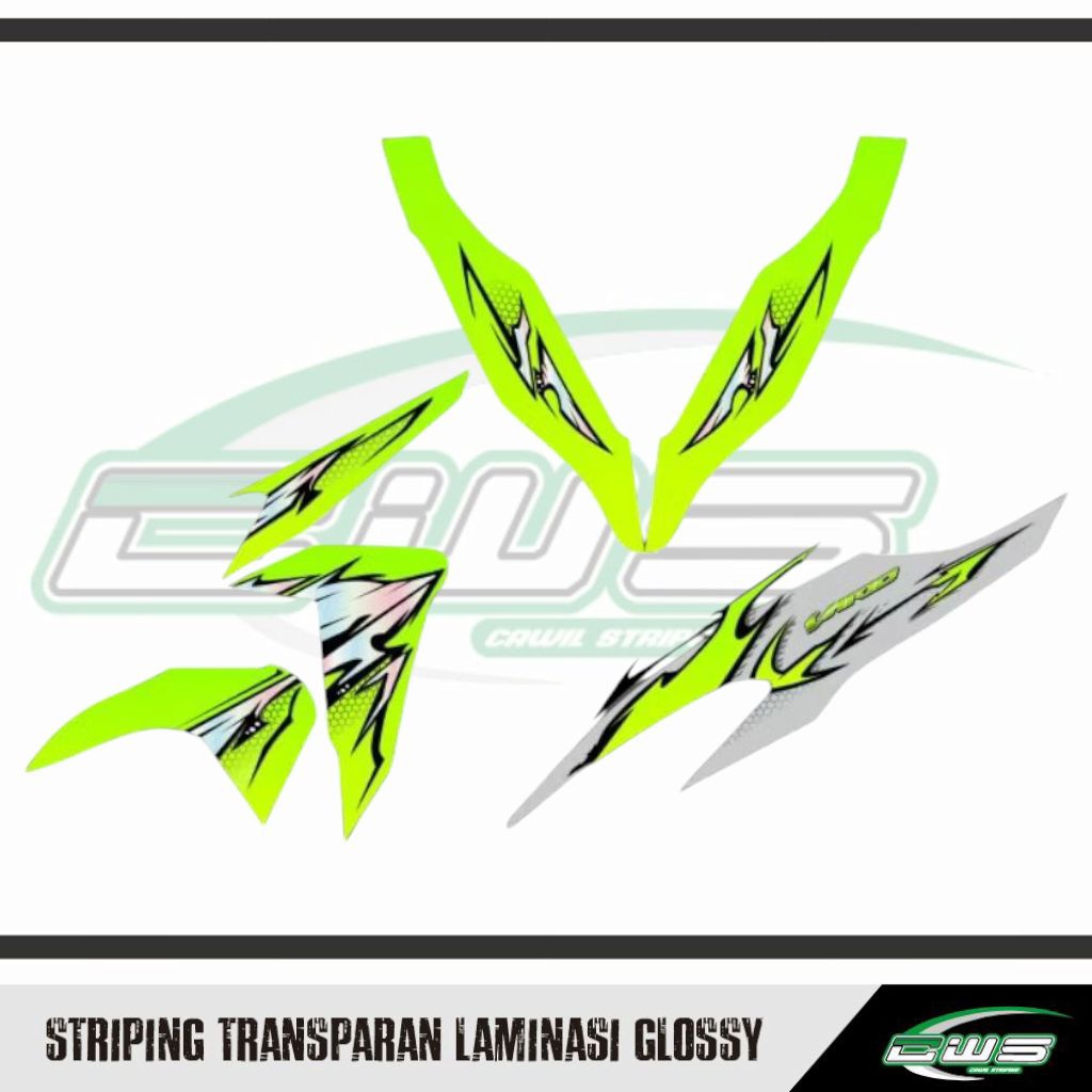 Jual Striping Transparan Glossy Vario Led New 2018-2021 Custom Desain ...