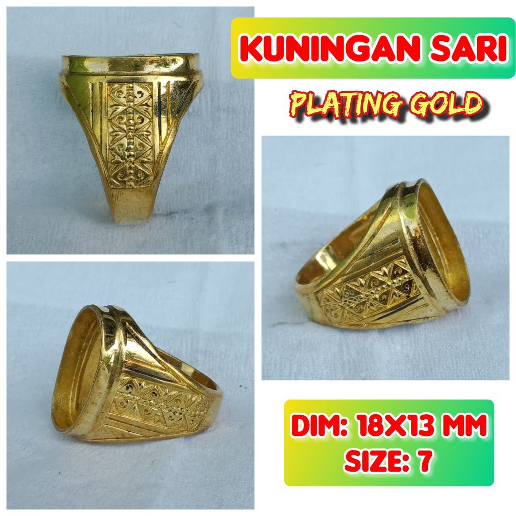 Jual emban batu akik dan permata Kuningan sari.28 | Shopee Indonesia