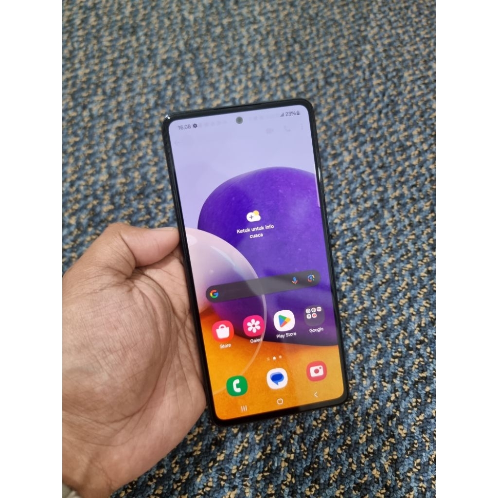 Jual Handphone Hp Samsung A72 8/128 Second Seken Bekas Murah | Shopee Indonesia