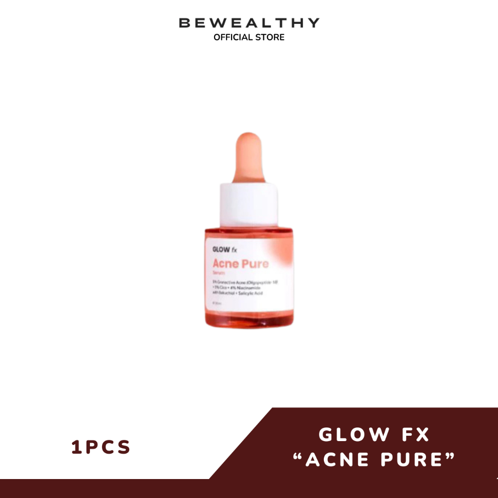 Jual GLOW FX Acne Pure Serum for Acne Treatment 20ml | Shopee Indonesia
