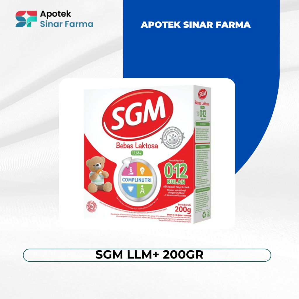 Jual SGM LLM+ 200 GR / Susu SGM LLM | Shopee Indonesia
