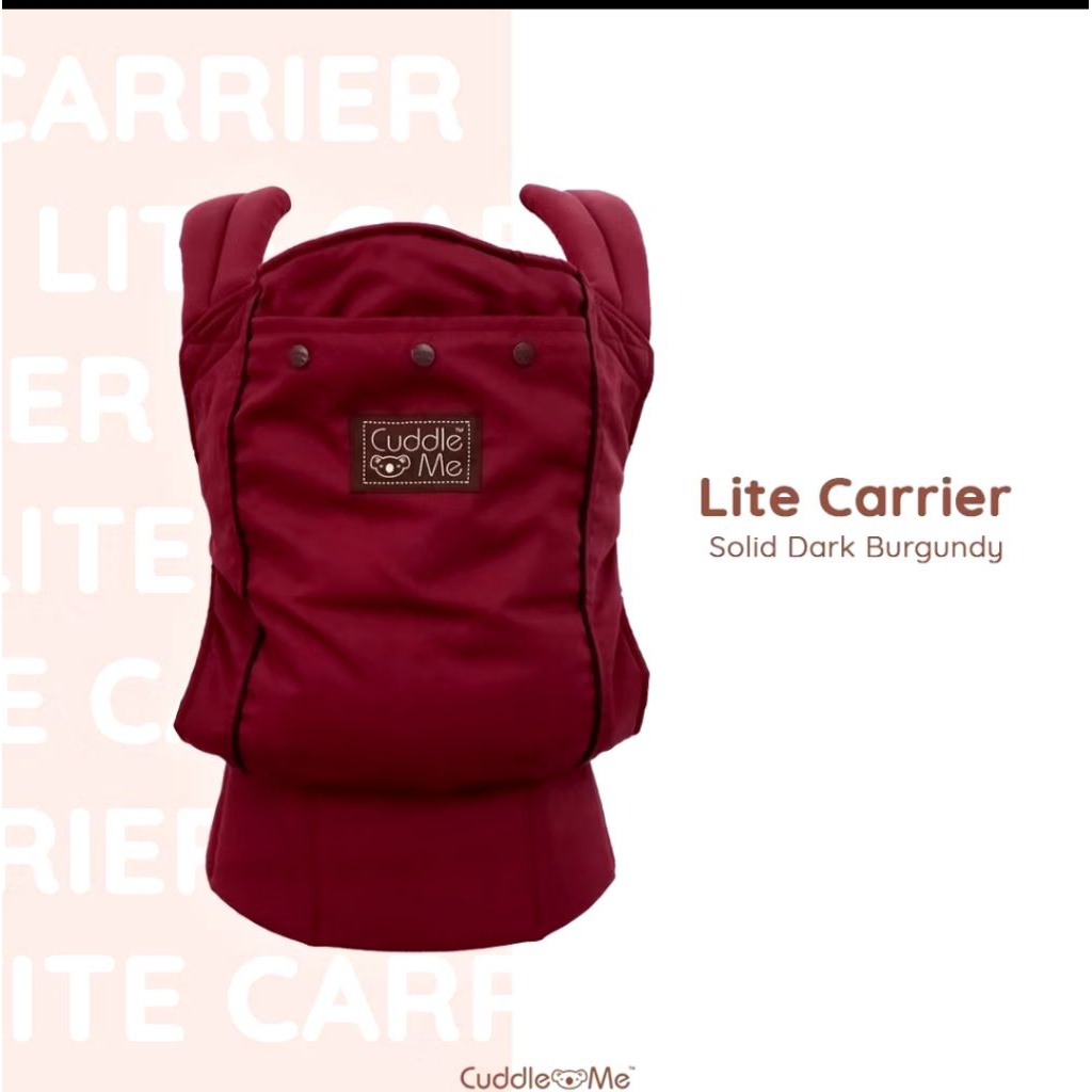 Jual Cuddle me Original gendongan Mshape lite carrier | Shopee Indonesia