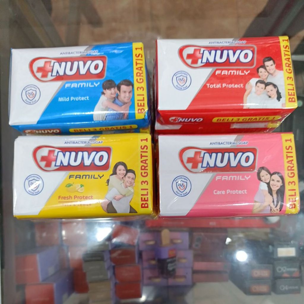 Jual Nuvo barsoap beli 3 gratis 1 100 g | Shopee Indonesia