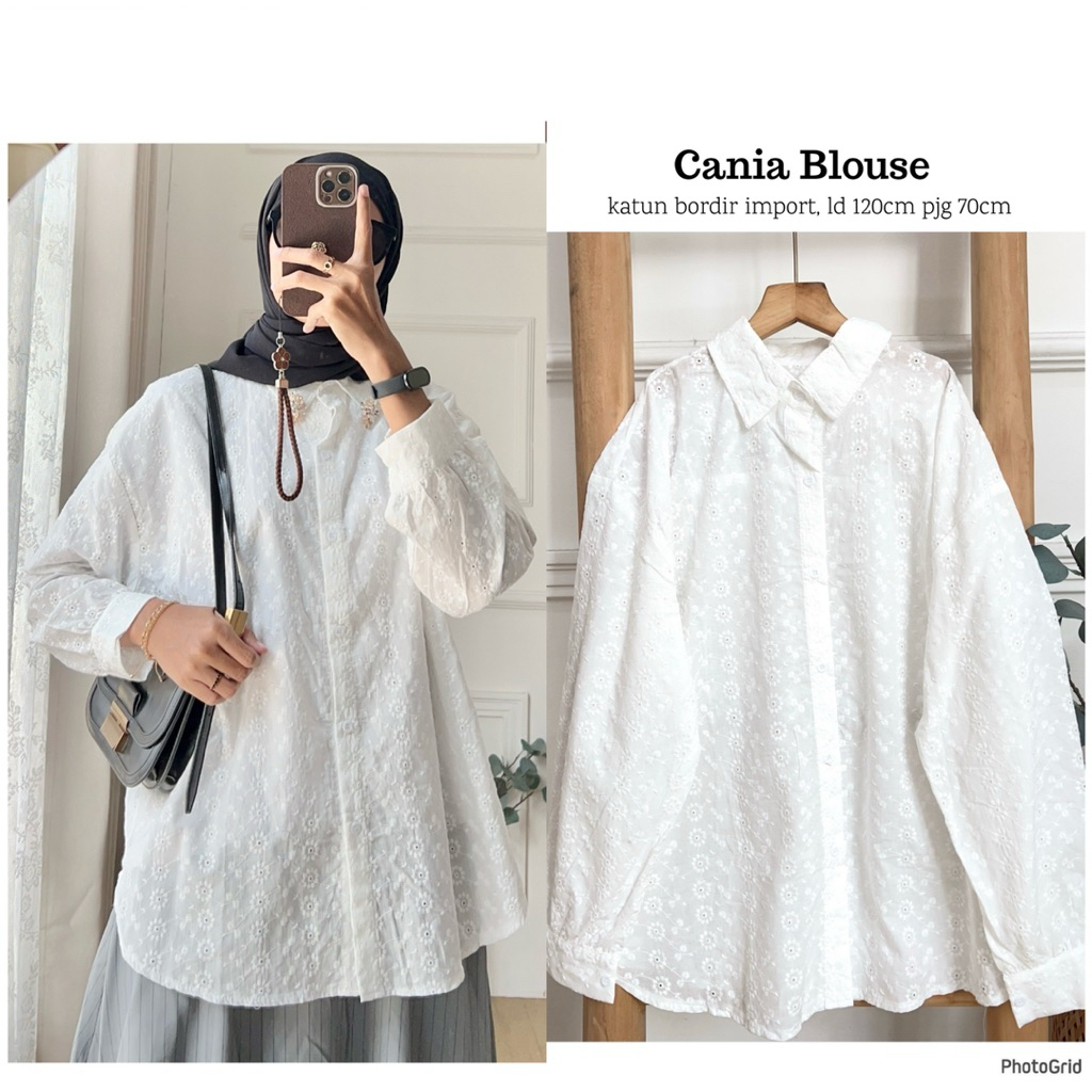 Jual BLOUSE PUTIH IMPORT / WHITE BLOUSE / BLOUSE PUTIH BKK / ATASAN ...