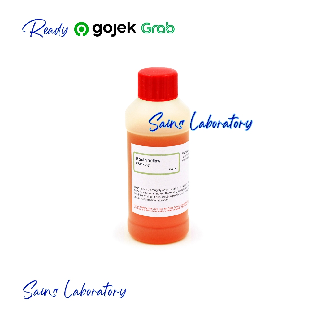 Jual Eosine Yellow Larutan 250 ml Indicator Reagen Eosin Y Solutions ...