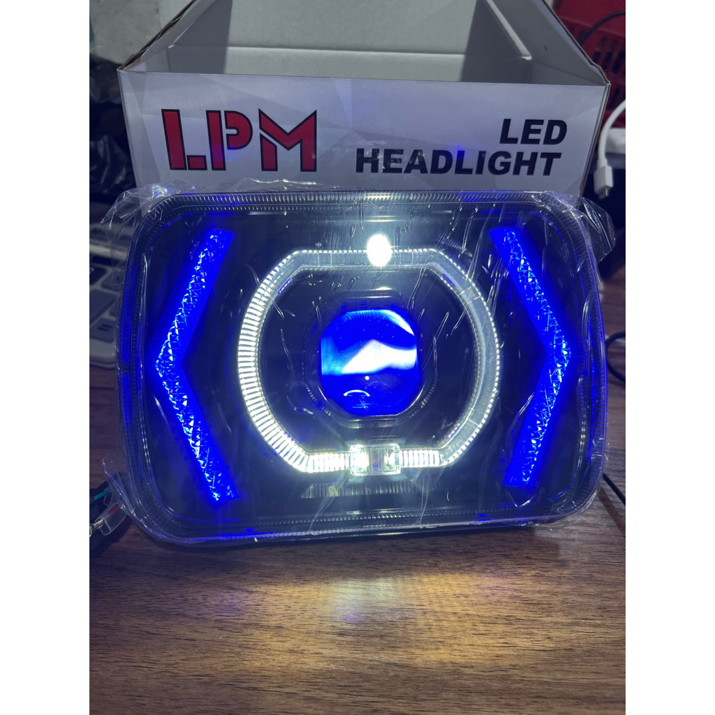 Jual Lampu Utama Biled Original LPMHeadlamp Biled 5x7 inch Kotak Jeep ...