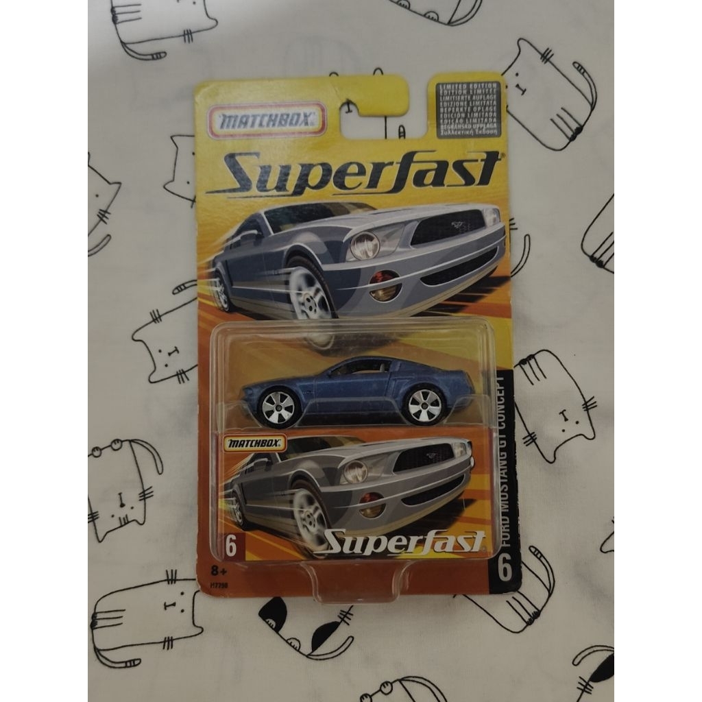 Jual Matchbox Premium Superfast Ford Mustang GT Concept | Shopee Indonesia