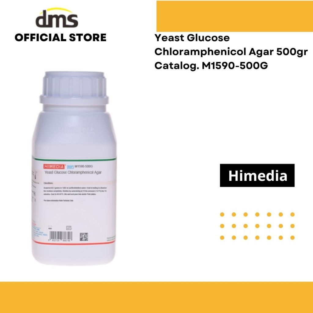 Jual Yeast Glucose Chloramphenicol Agar 500gr Himedia | Shopee Indonesia