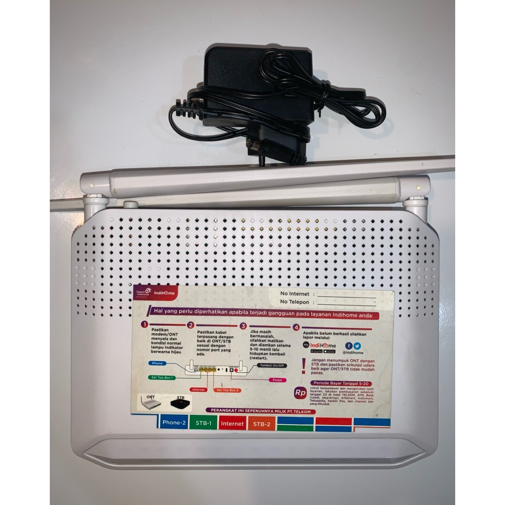 Jual Wifi Router Fiberhome HG6145F Port Biru Dual Band + Adaptor ...