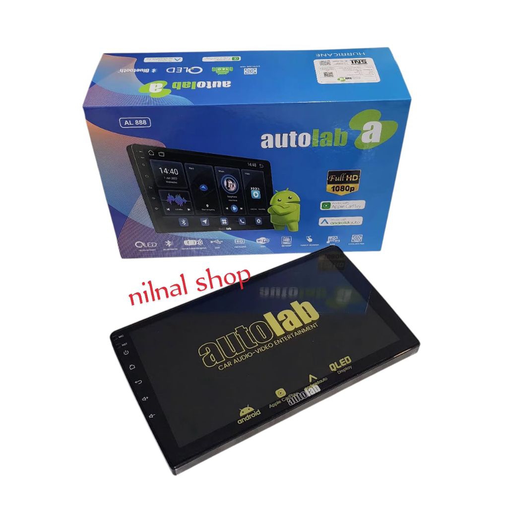 Jual head unit android autolab 9in Ram 4/64gb Qled | Shopee Indonesia