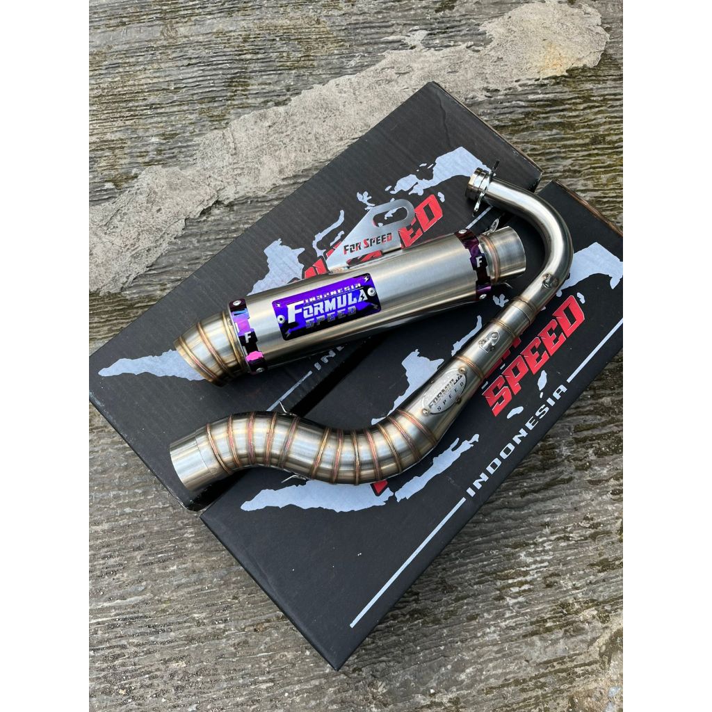 Jual Knalpot Racing Type Leo Stainless Original Formula Speed For Vario ...