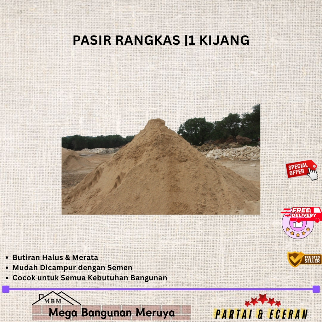 Jual PASIR RANGKAS 1 KIJANG | Shopee Indonesia