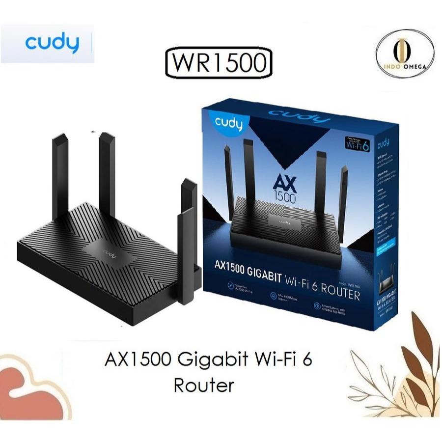 Jual Cudy WR1500 AX1500 Router Gigabit Wi-Fi 6 | Shopee Indonesia