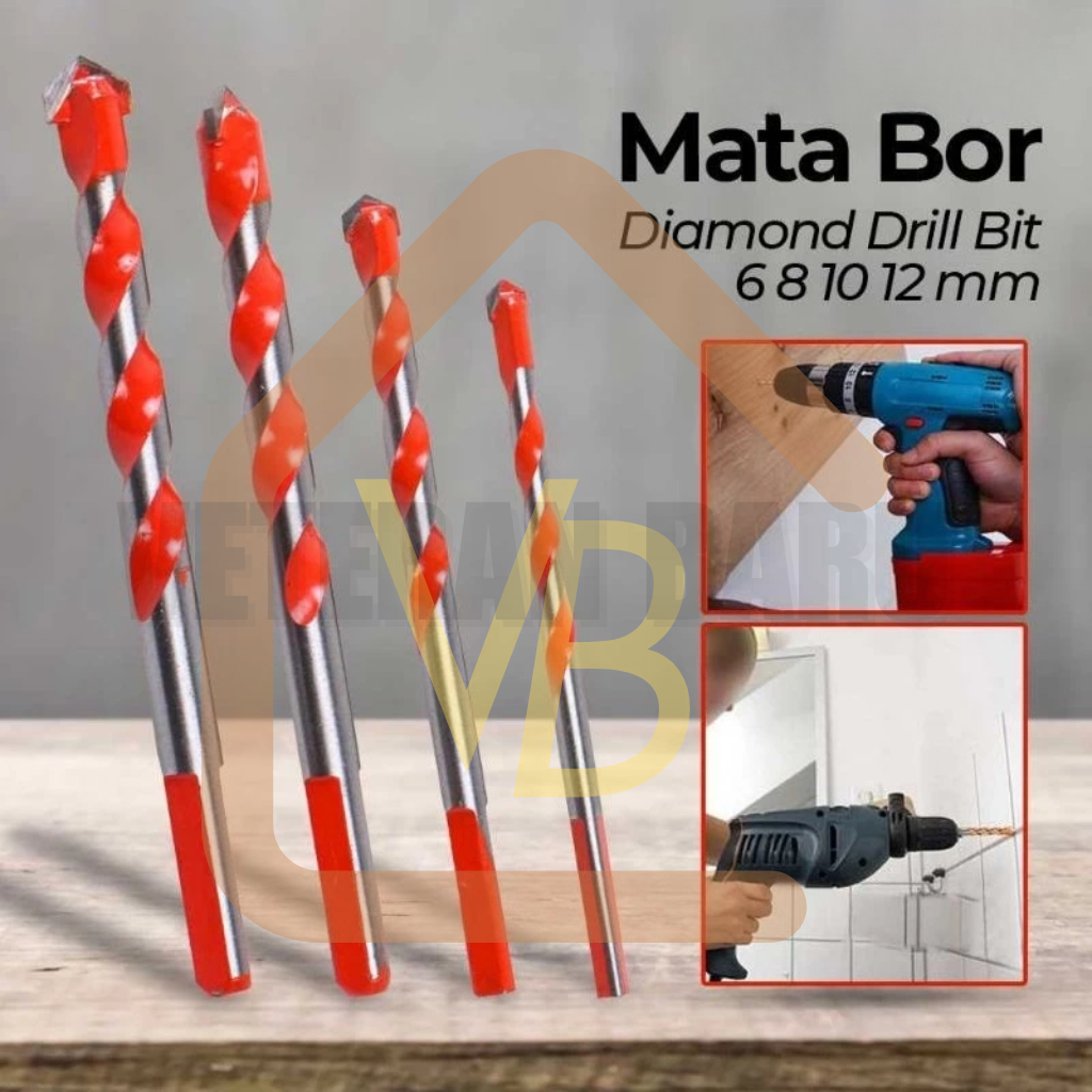 Jual Mata Bor Kaca Keramik Tembok Besi Multifungsi Serbaguna Lazaro 6 8 ...