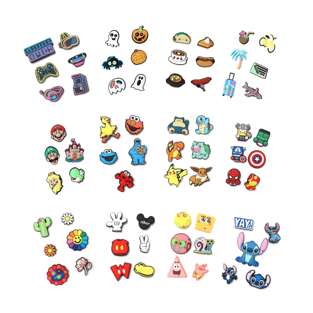 Jual Crocs Character Jibbitz Charm | Shopee Indonesia