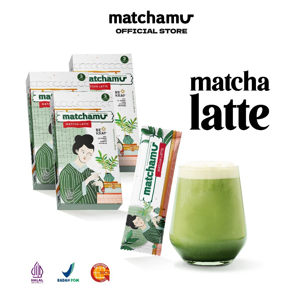 Jual Matchamu 3 box/ 9 sachet Matcha Latte | Shopee Indonesia