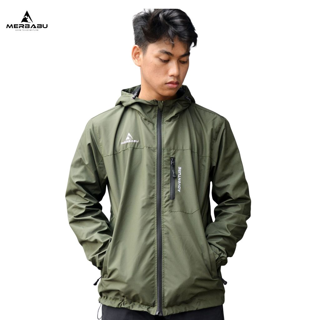 Jual Merbabu Jaket Ventagram Windbreaker Anti Angin Jaket Outdoor ...