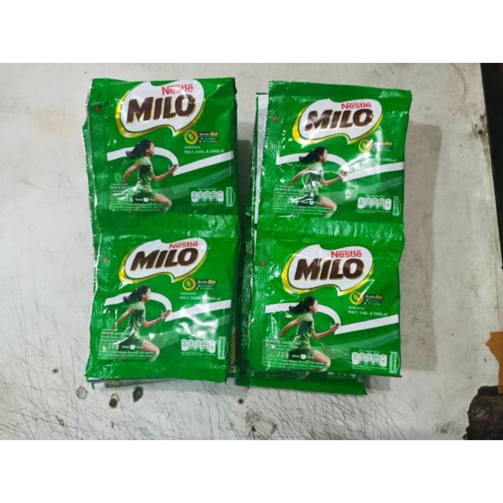 Jual Milo Sachet Rasa Cokelat 1 Renceng isi 10 pcs | Shopee Indonesia