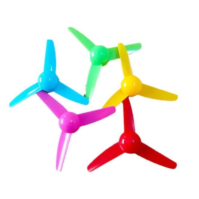 Jual Fan Blade Propeller Baling Kipas Turbin 80mm RC smart car drone ...