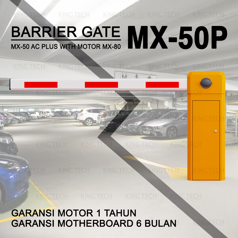 Jual Barrier Gate MX50P AC Boom Gate / Mesin Parkir Portal Otomatis ...