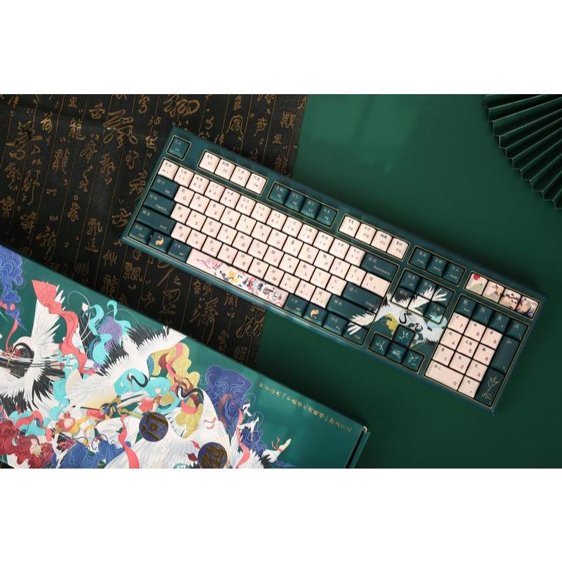 Jual KEYBOARD ARTIST Varmilo Crane of Lure 108 keys Mechanical Keyboard ...