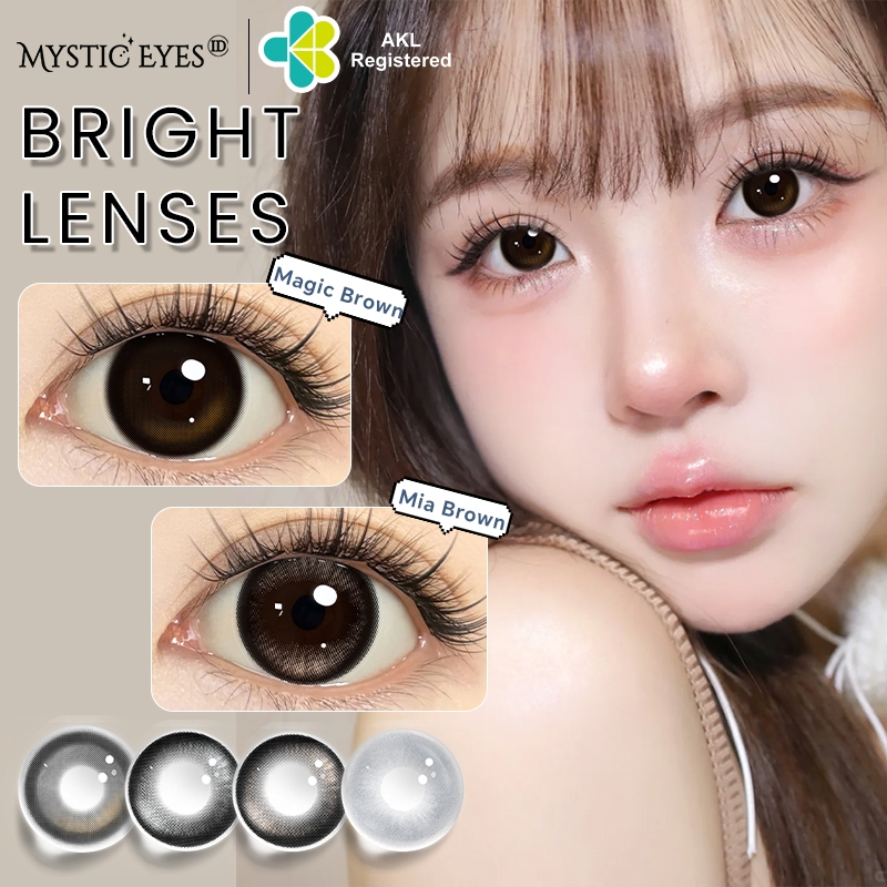 Jual (New arrivals)Mysticeyes Softlens Natural Look 1 Pasang KoreaLensa ...