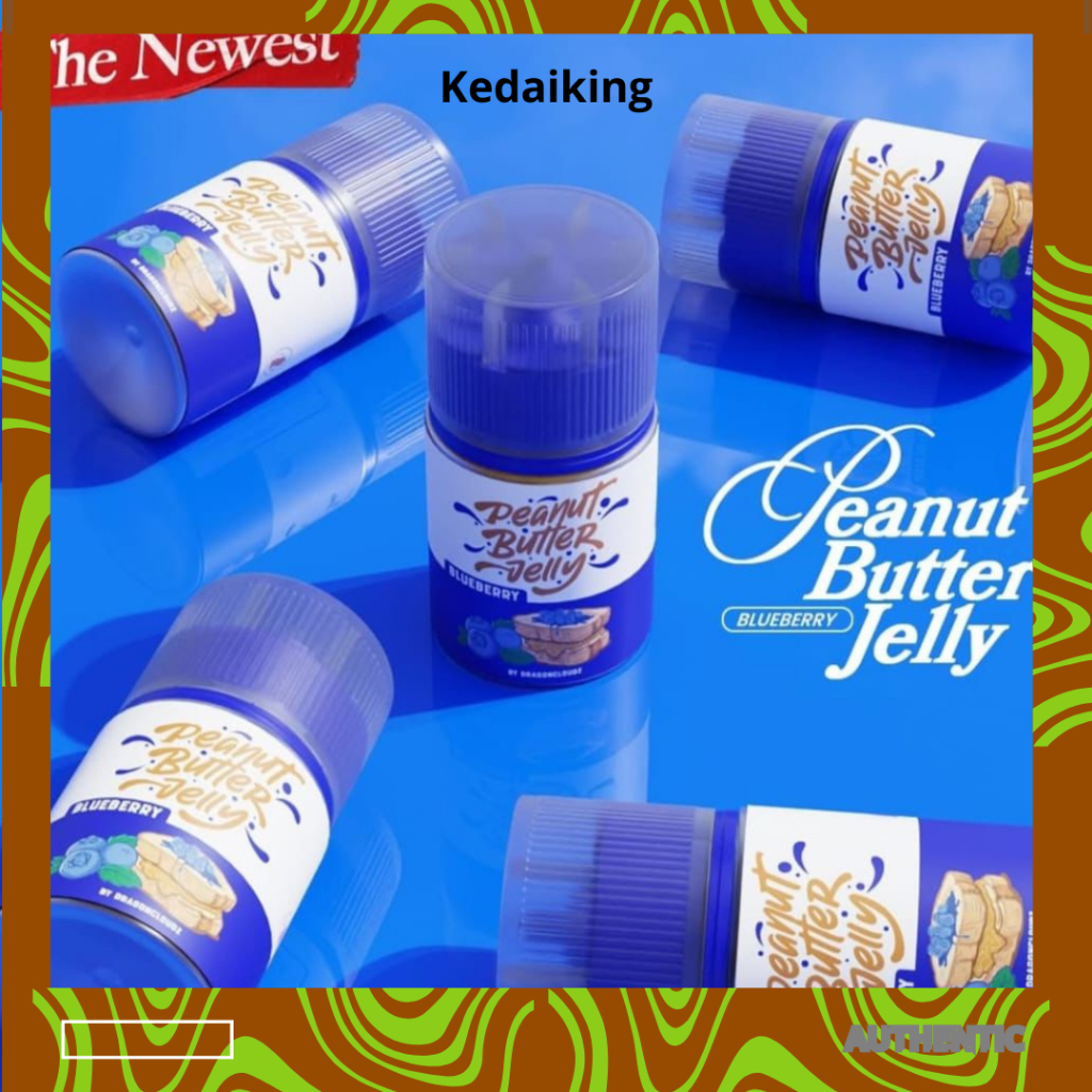 Jual NEW FLAVOUR LIQUID PEANUT BUTTER JELLY V3 BLUEBERRY FREEBASE 60ML 100% ORIGINAL | Shopee ...