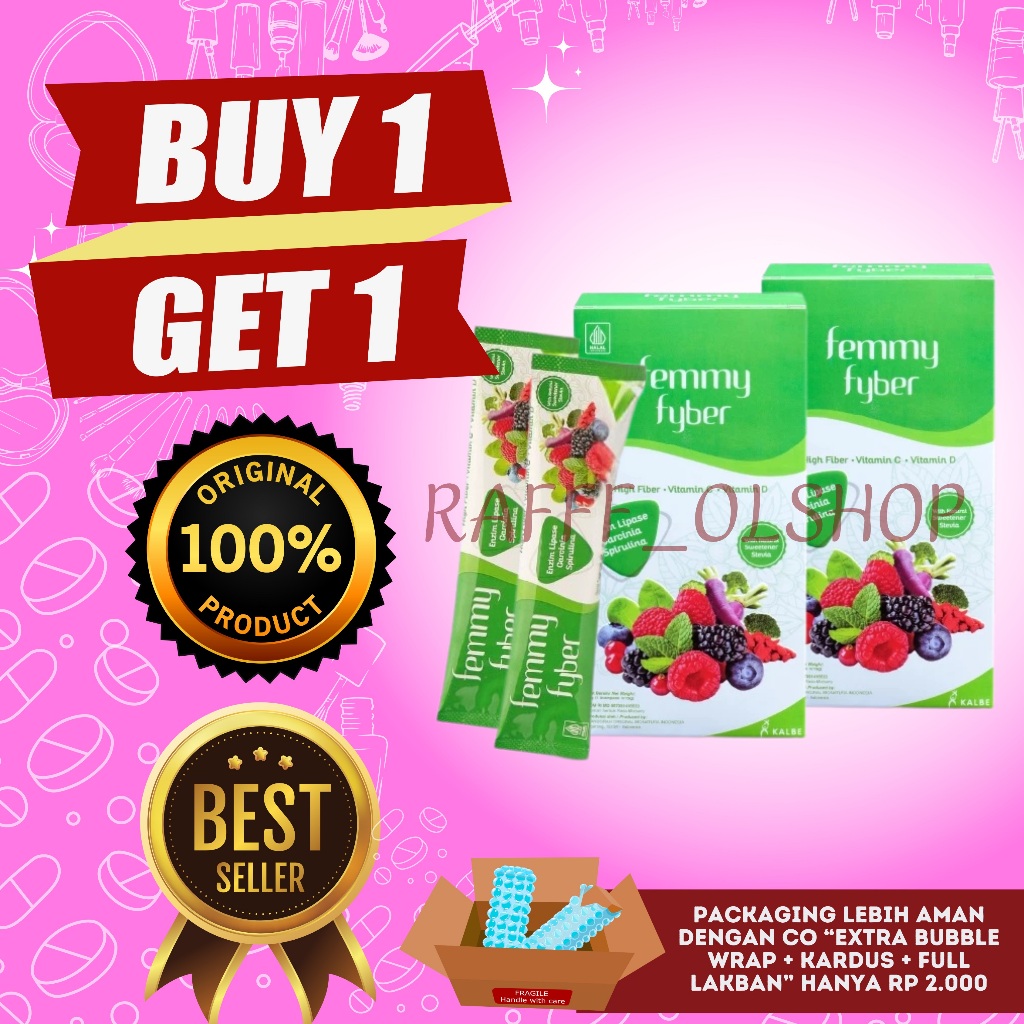 Jual Femmy Fiber 7S - BELI 1 GRATIS 1 - Femmy Fyber Minuman Tinggi ...