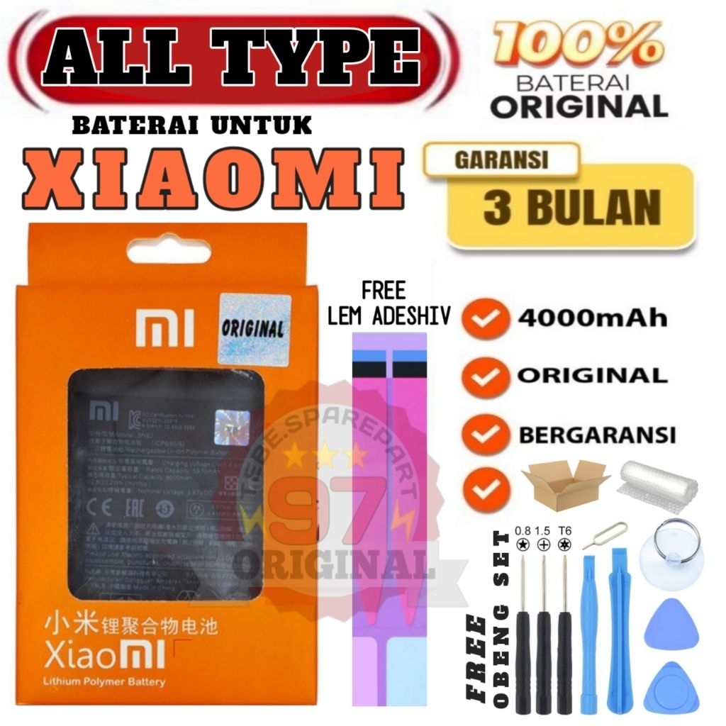 Jual Battre Battery Batre Xiaomi All Type Bergaransi | REDMI 4X / REDMI ...