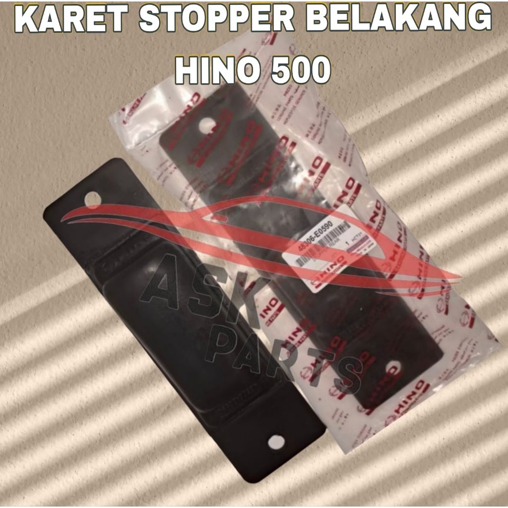 Jual KARET STOPPER STOPER REAR BELAKANG PER SPRING HINO LOHAN 500 J08E ...