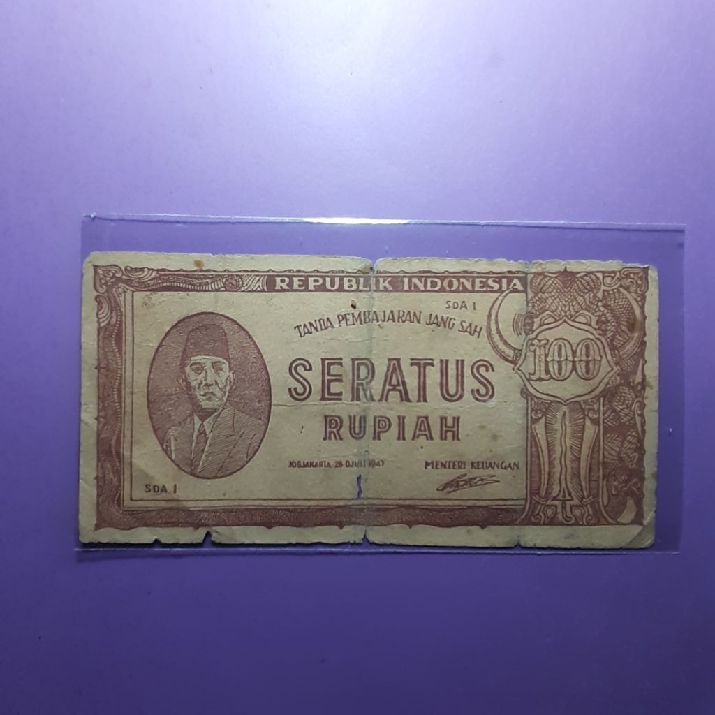 Jual Uang 100 rupiah ori 1947 | Shopee Indonesia