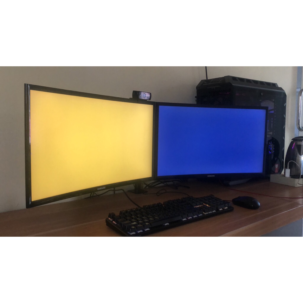 Jual SAMSUNG 24 INCH FULL HD 60Hz CURVED MONITOR (SECOND) | Shopee ...