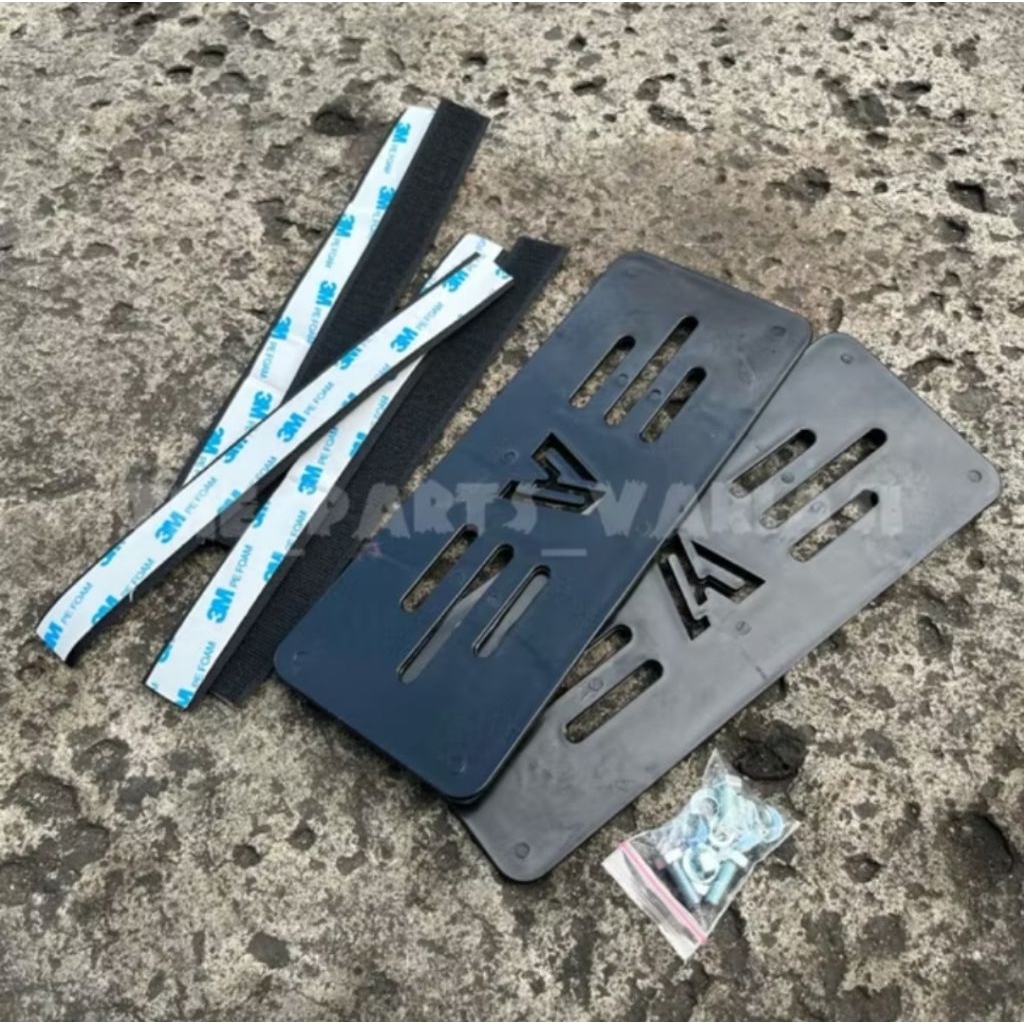 Jual SIAP COD Plate Dudukan Tatakan Plat Nomor Motor Kendaraan Tanpa ...