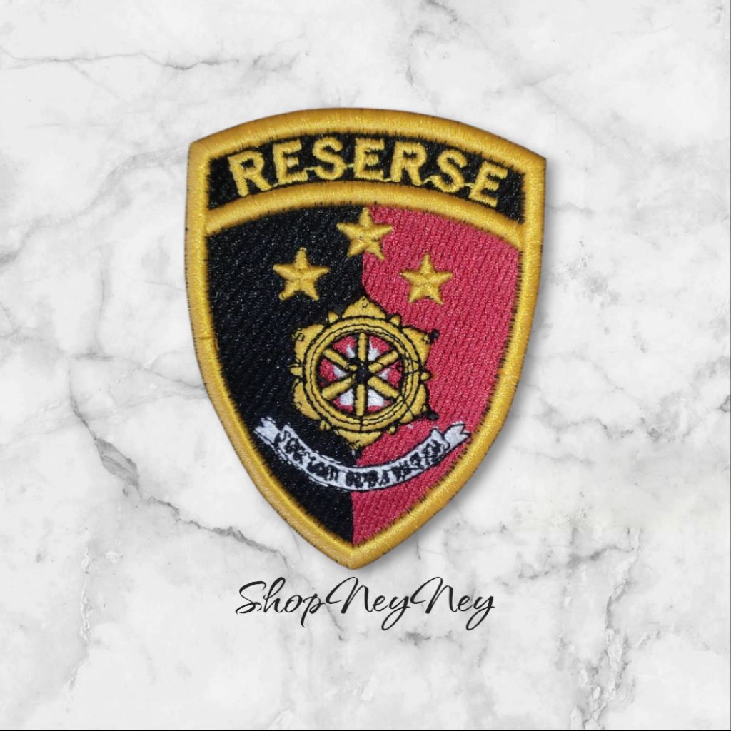 Jual LOGO LAMBANG RESERSE BORDIR TIMBUL 3D | Shopee Indonesia
