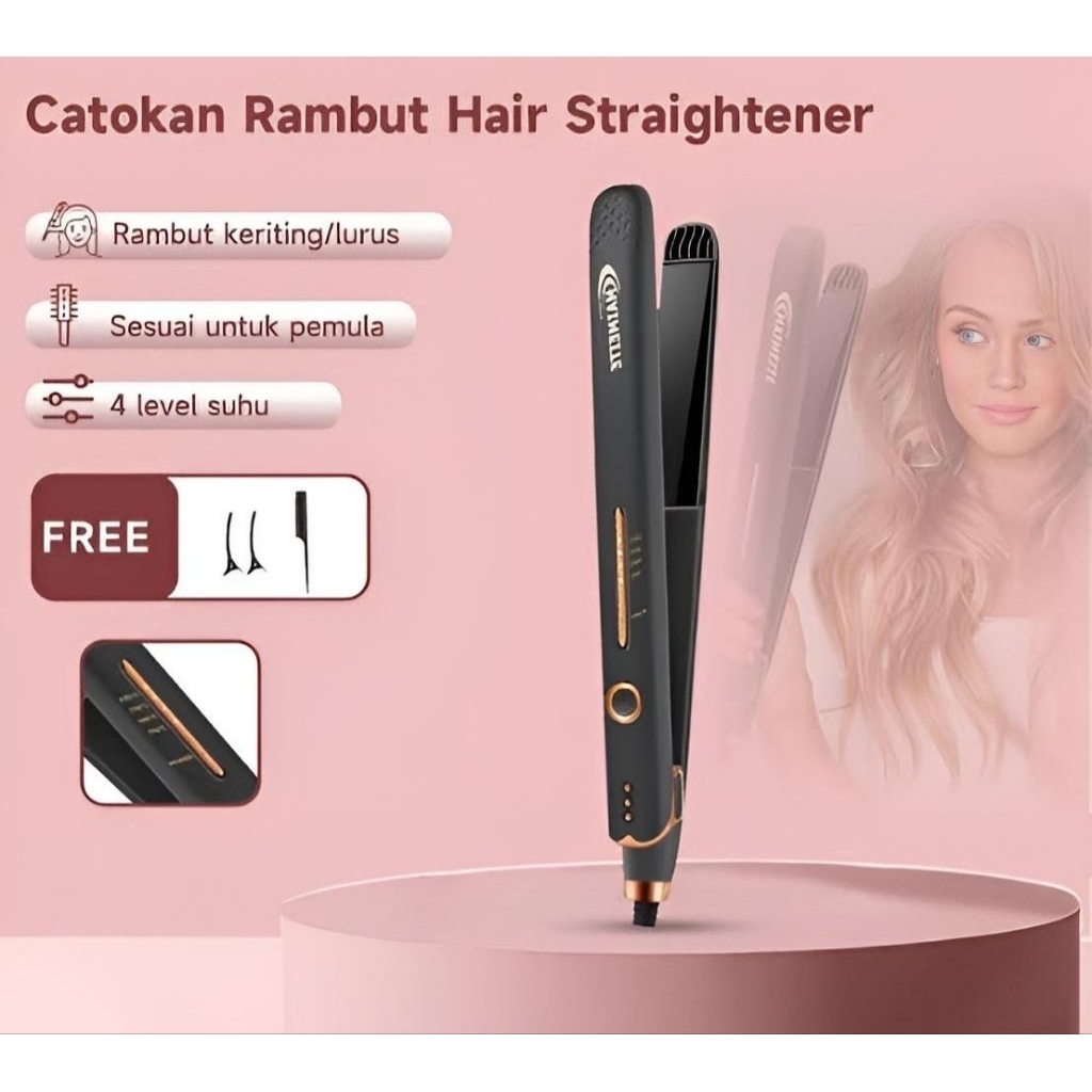 Jual MAIMEITE Catokan Rambut HairStraightener 2in1 Catok Keriting Lurus ...