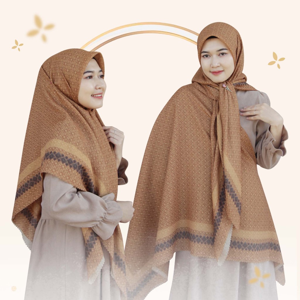 Jual Hijab Jumbo | Kerudung Segi Empat Motif | Jilbab Syar'i Raqeema ...