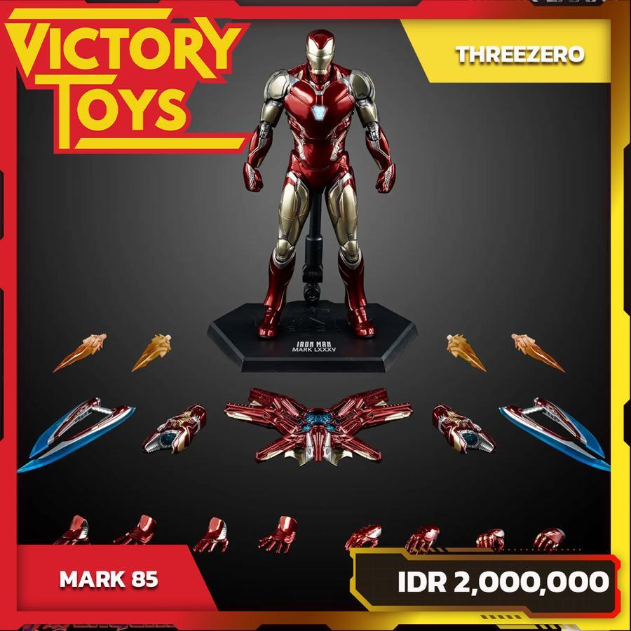 Jual INFINITY SAGA DLX IRON MAN MARK 85 By ThreeZero | Shopee Indonesia