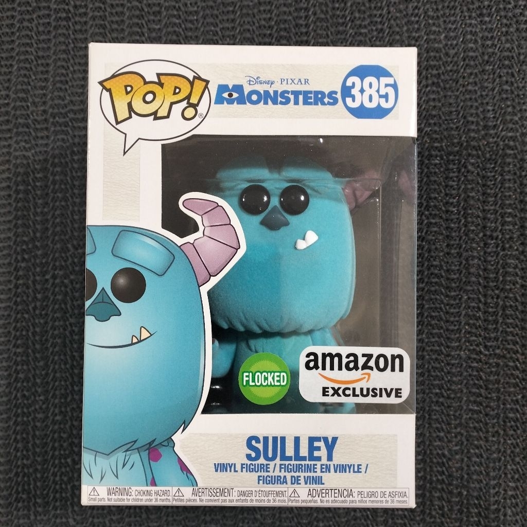 Jual Funko Pop! Disney Pixar : Monsters : Sulley #385 (Flocked) (Amazon ...