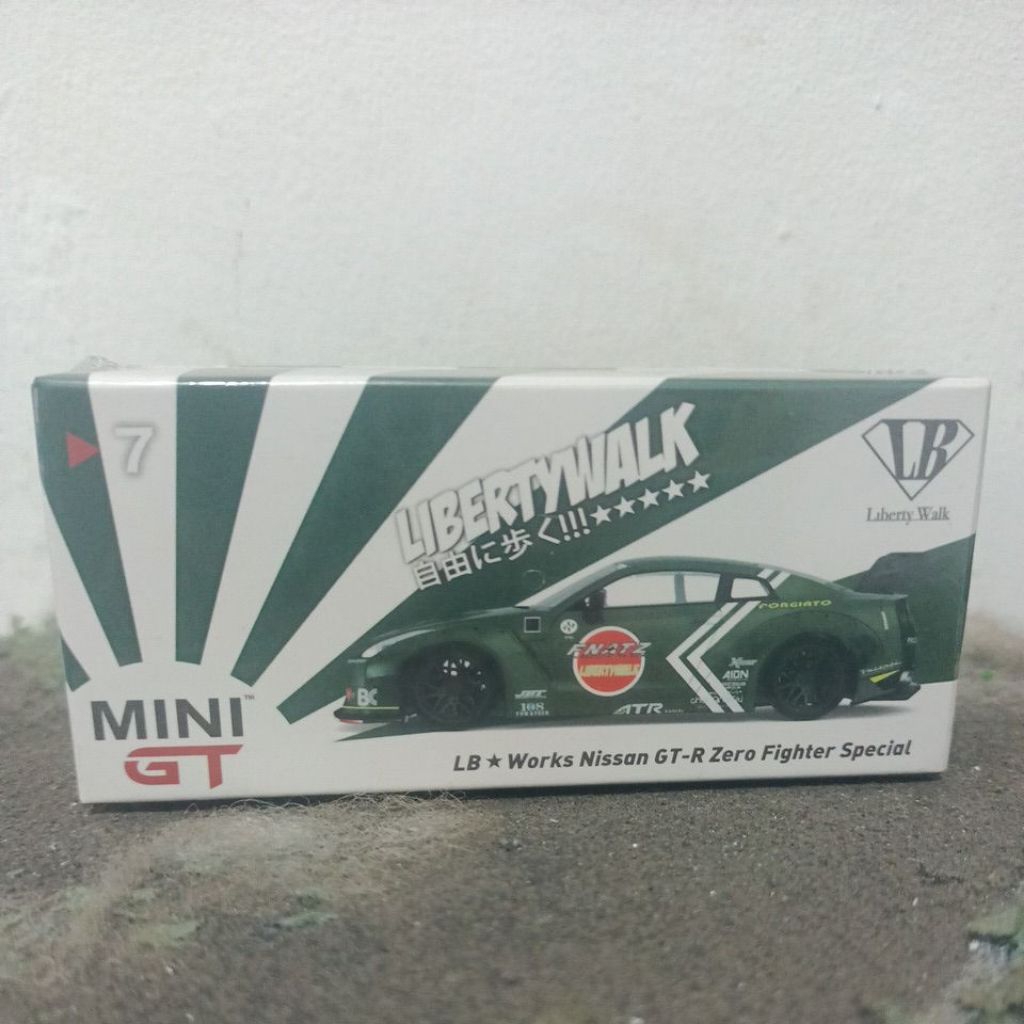 Jual Mini GT//7 LB*Works Nissan GT-R R35 Type 1 Rear Wing Version 1 ...