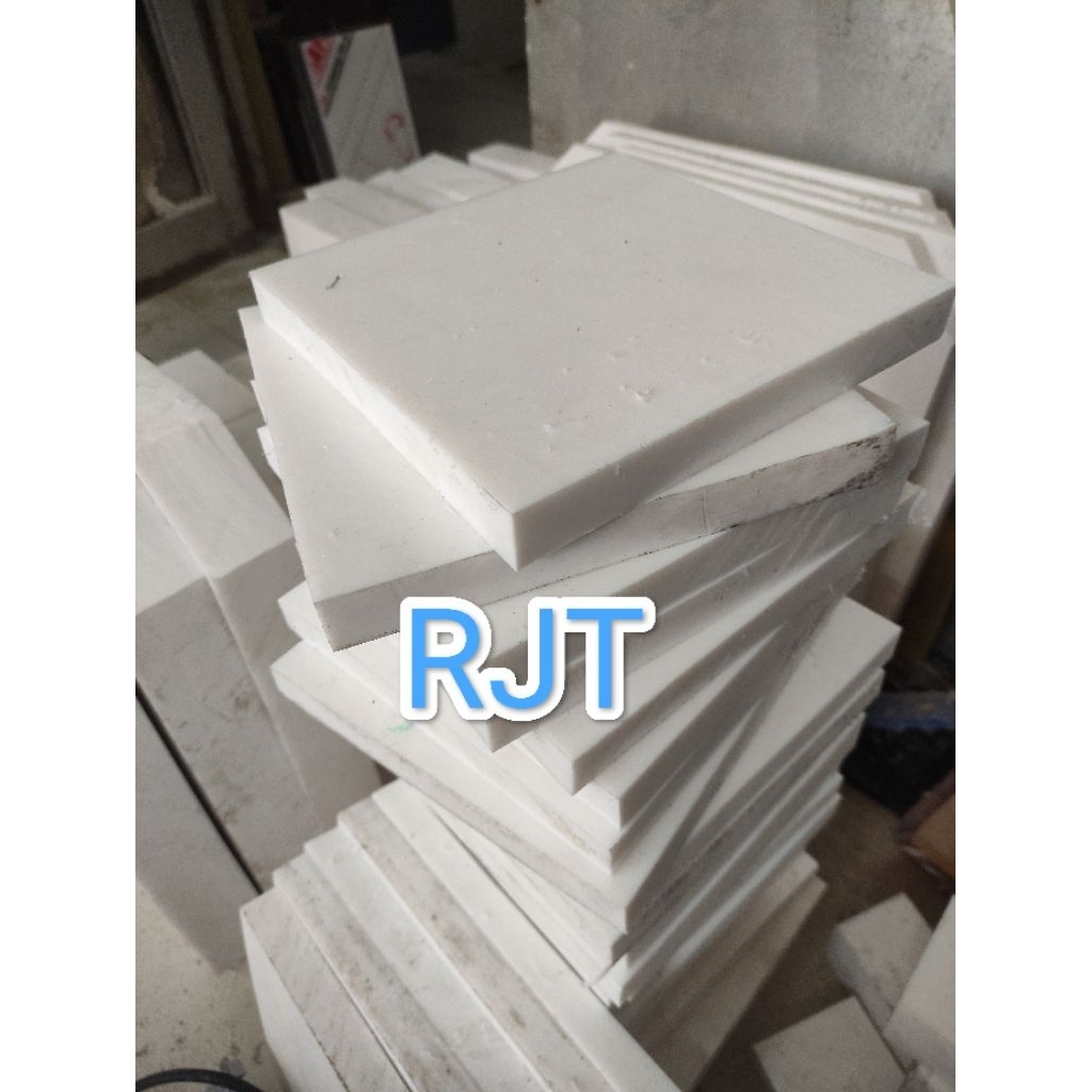Jual Teflon lembaran PTFE sheet 10mm 50cm x 50cm custom | Shopee Indonesia