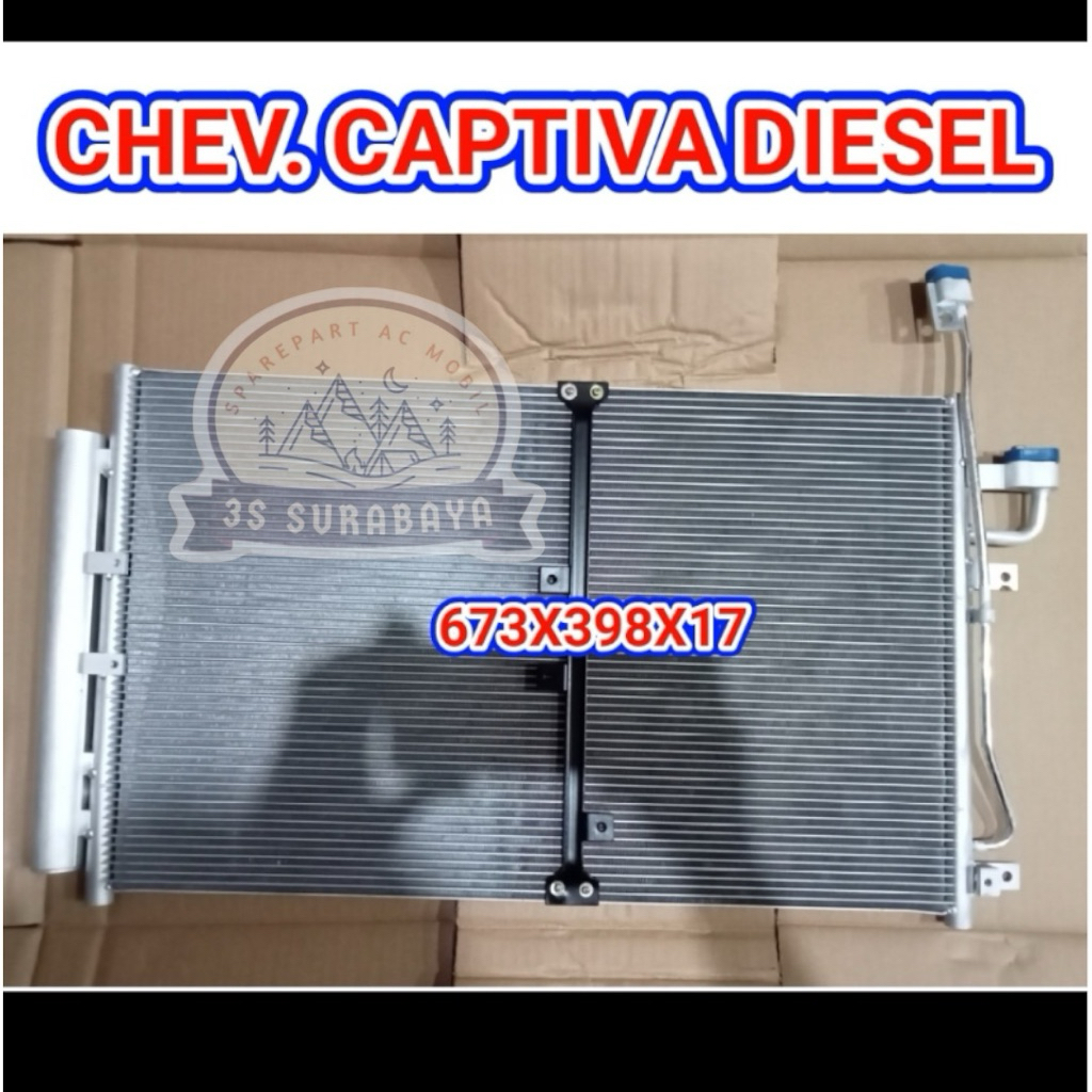 Jual Kondensor Captiva diesel Chevrolet Condensor Ac mobil (Baru/New ...